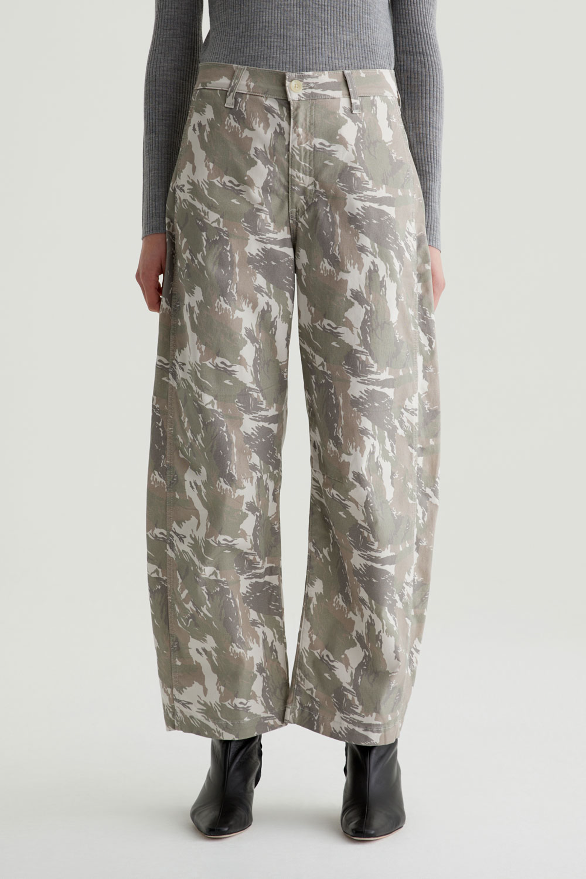 Fiona High Rise Barrel | Urban Camo Grey Multi – Two Cumberland